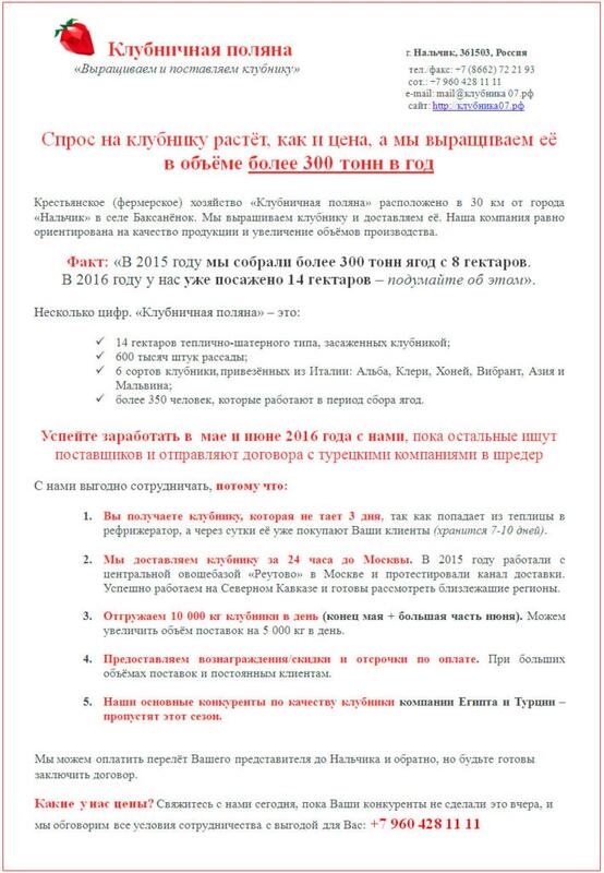 Коммерческое предложение: образцы, шаблоны, примеры